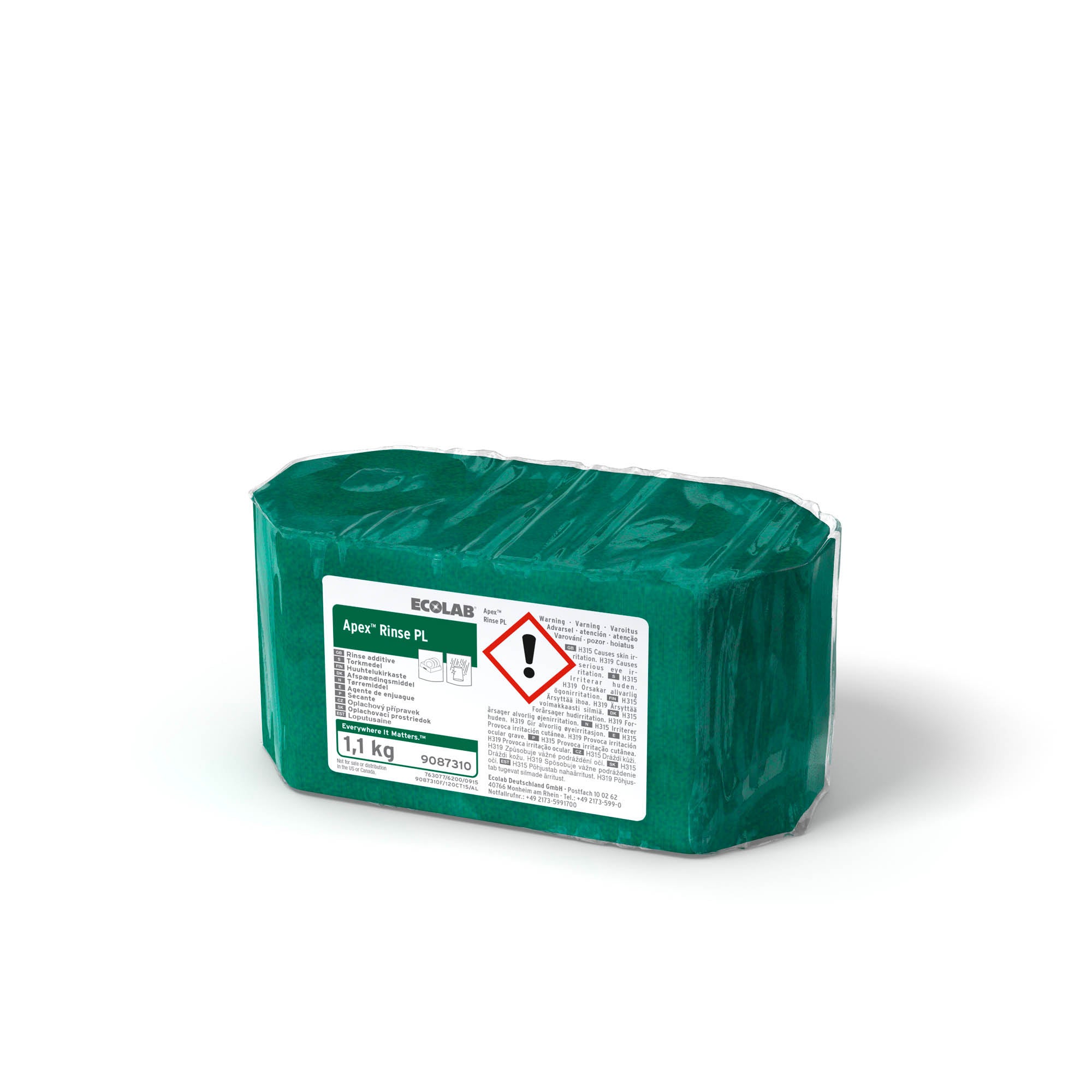 Apex / SMARTPOWER Rinse PL 2x1,1kg - Afspændingsmiddel