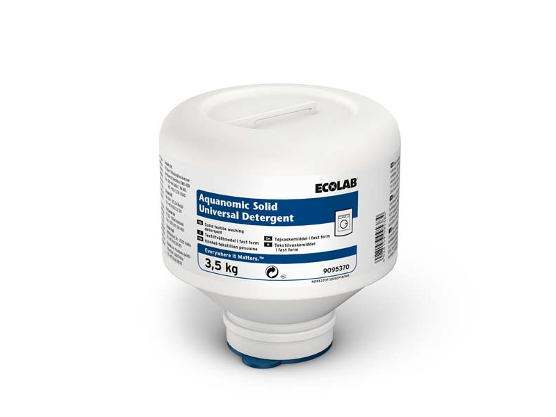 Ecolab Aquanomic Solid Universal Detergent 2 x 3,5 kg | Vaskekapsel →